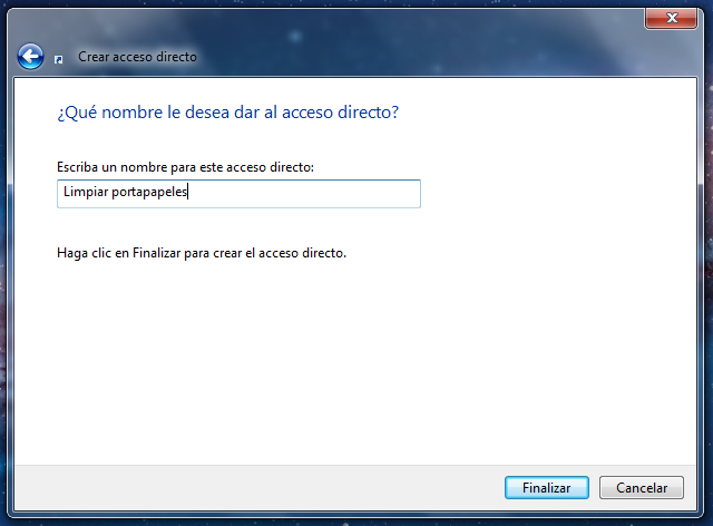 Windows: Crear acceso directo para limpiar el portapapeles | HiperSimple Windows: Crear acceso directo para limpiar el portapapeles | HiperSimple